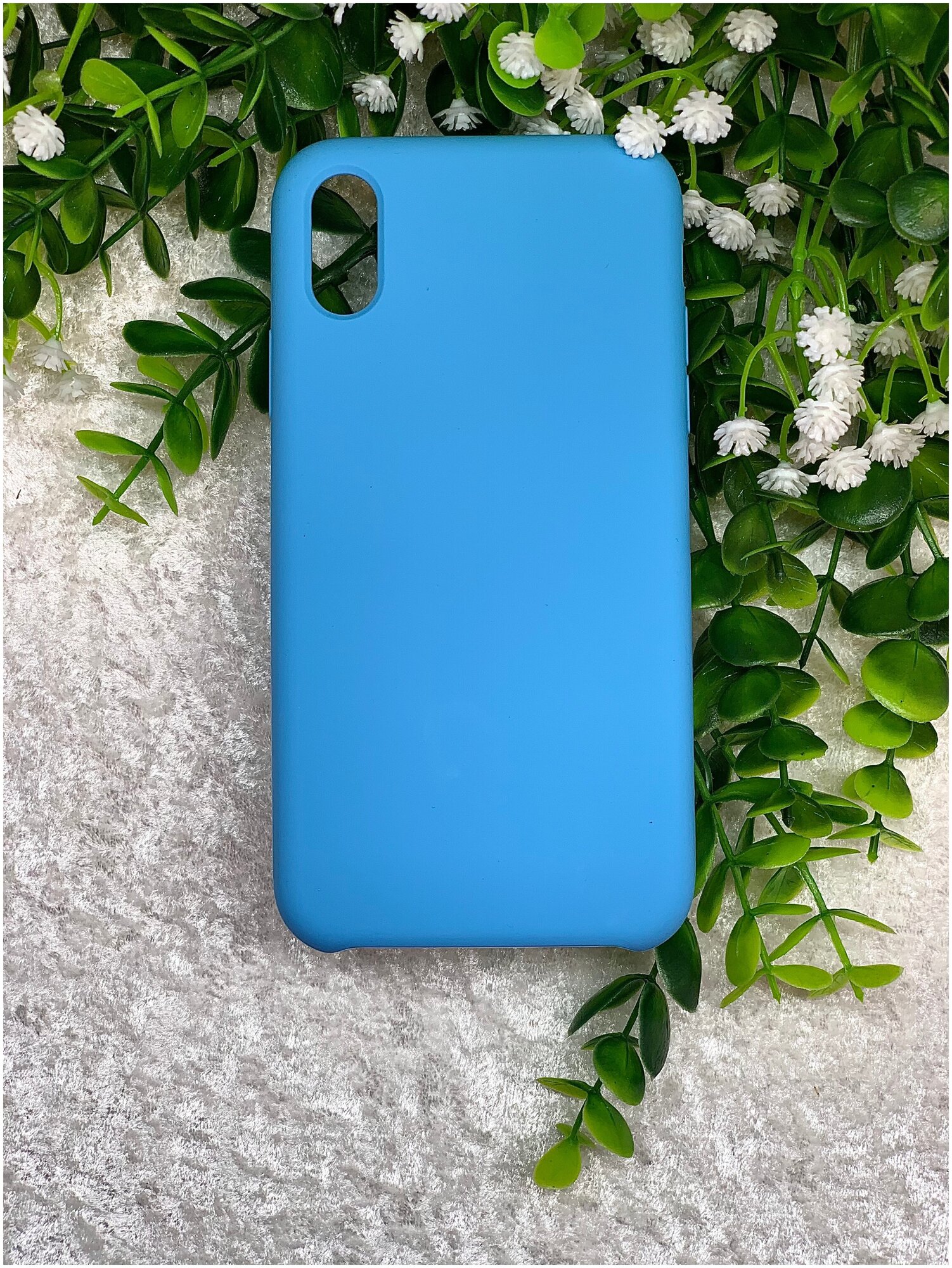 Чехол для айфон iPhone X Xs чехлы для iPhone Сизый Чехол № 29
