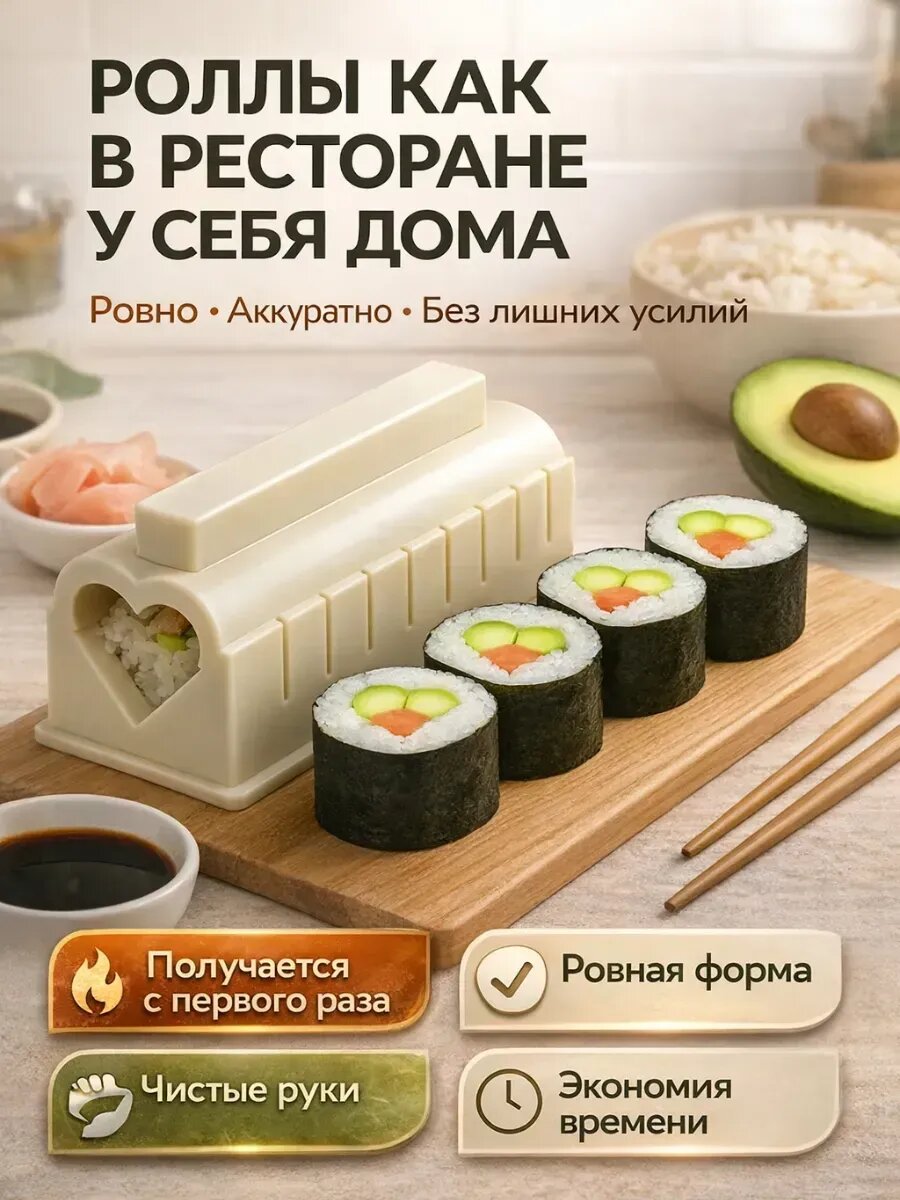 Устройство для приготовления роллов