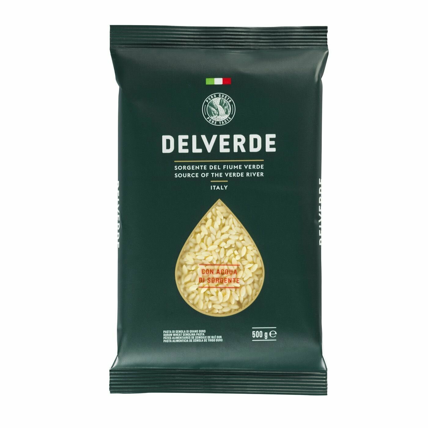 Макаронные изделия Delverde №66 Ризо (рис засыпка), 500 г