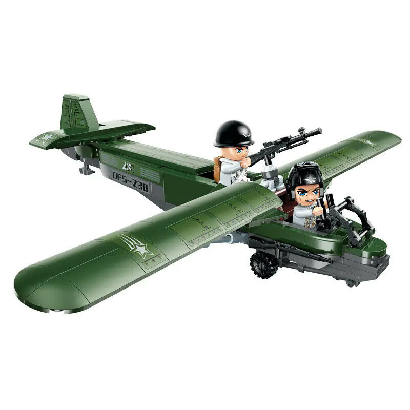 Конструктор QMAN Военный истребитель 21022