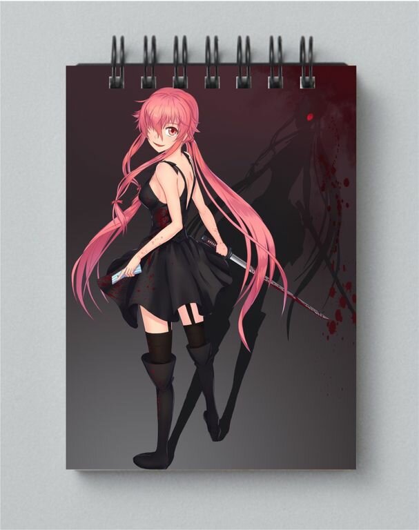 Блокнот The Future Diary, Дневник будущего №4, Размер А6, 10 на 15 см