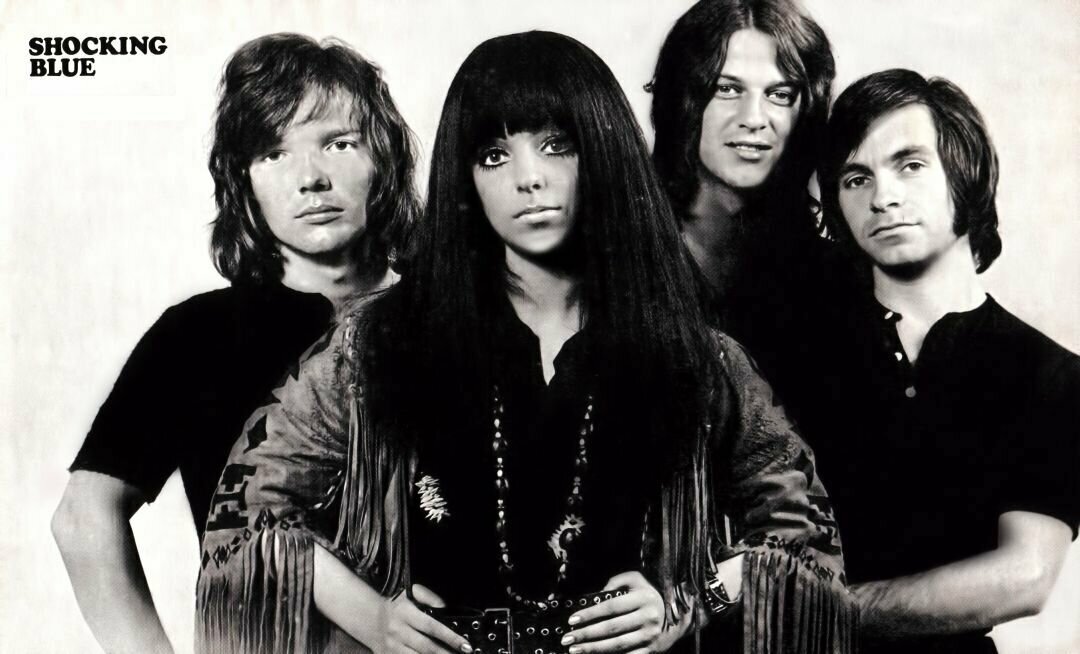 Плакат, постер Шокин Блю/Shocking Blue на бумаге, размер 21х30см