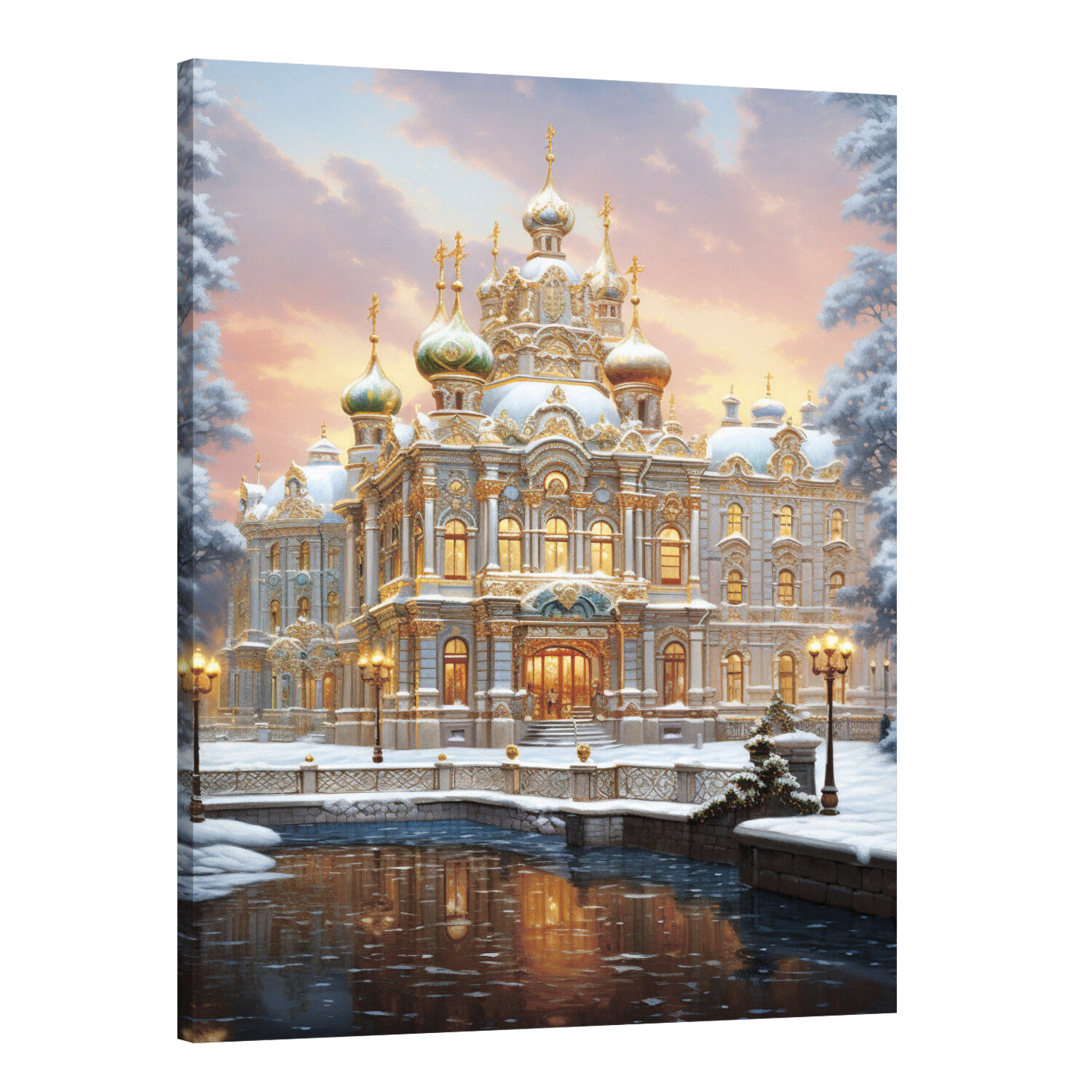 Интерьерная картина 50х70 "Питерский уют"