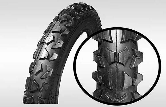 Велопокрышка 20"х2,125 черная P1001, "Wanda" ("COMPASS")