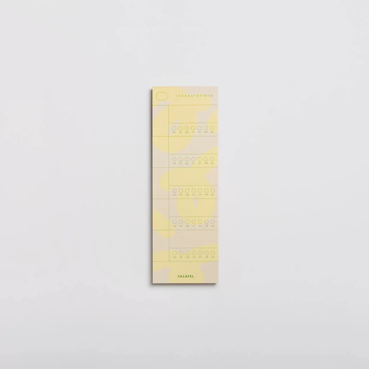 Настольный планировщик HABIT TRACKER 120г/кв. м 70х210мм 60л.