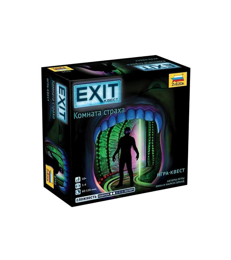 Настольная игра ZVEZDA "exit-квест. Комната страха"