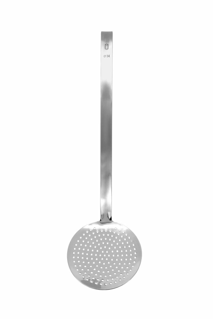 METRO PROFESSIONAL Шумовка нержавеющая сталь, 14см