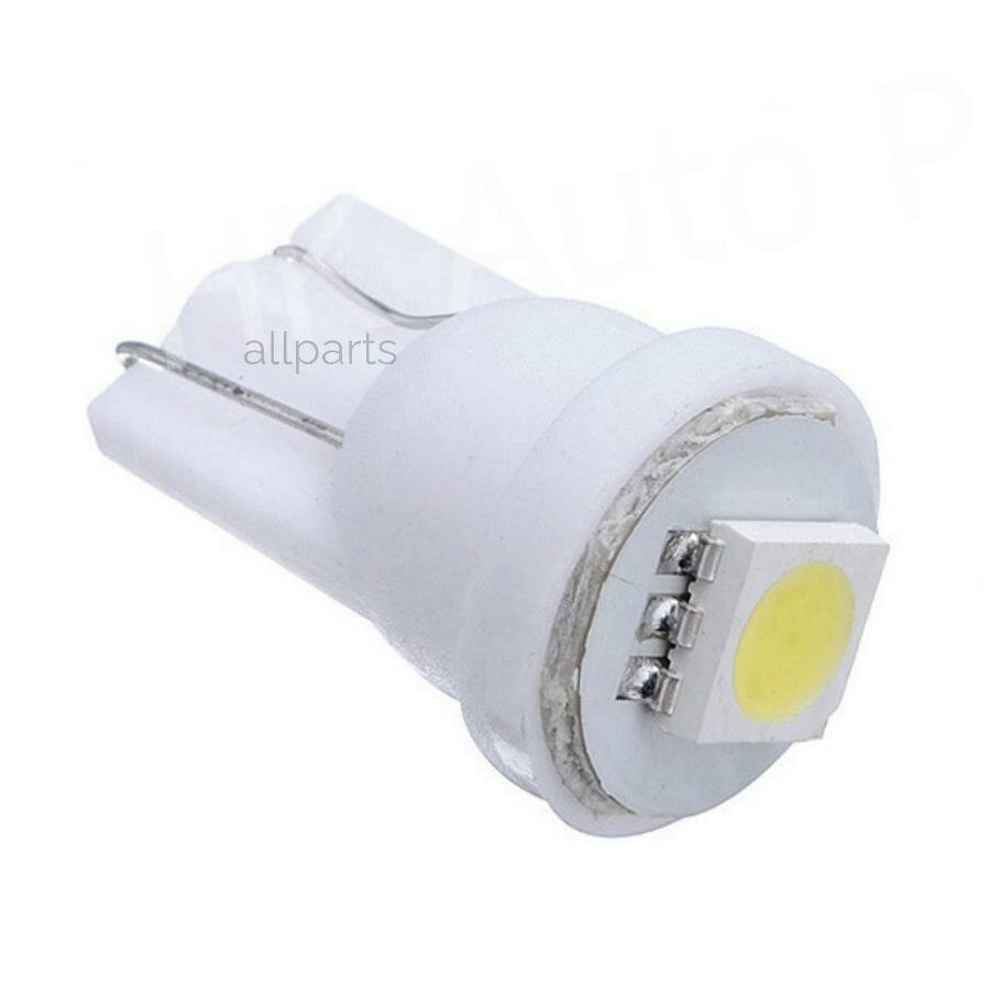 Маяк 12T10-W1SMD Лампа светодиодная 12V W5W 10W Маяк 1 шт. картон 12T10-W1SMD