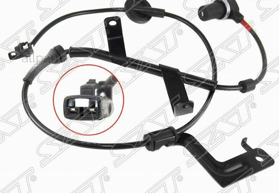 SAT ST-95670-38100 Датчик ABS передний HYUNDAI SONATA 98-04/KIA MAGENTIS 00-05 правый