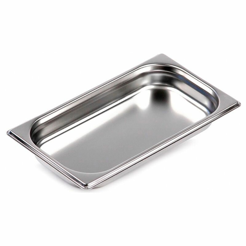 Гастроемкость Hurakan GN 1/3-40, 325x176x40 мм, нержавеющая сталь