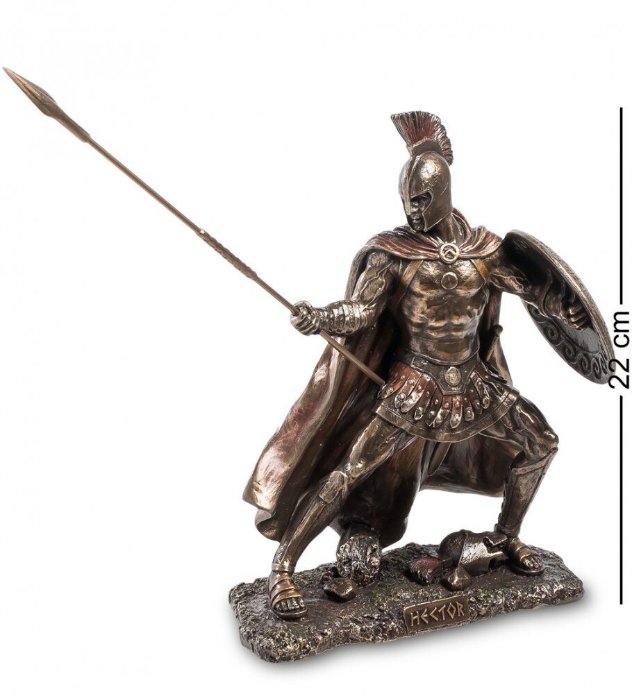 Статуэтка Veronese "Гектор - Троянский принц" (bronze) WS-838