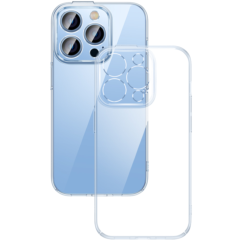 Чехол Baseus Crystal для iPhone 14 Plus (+стекло) ARJB010002