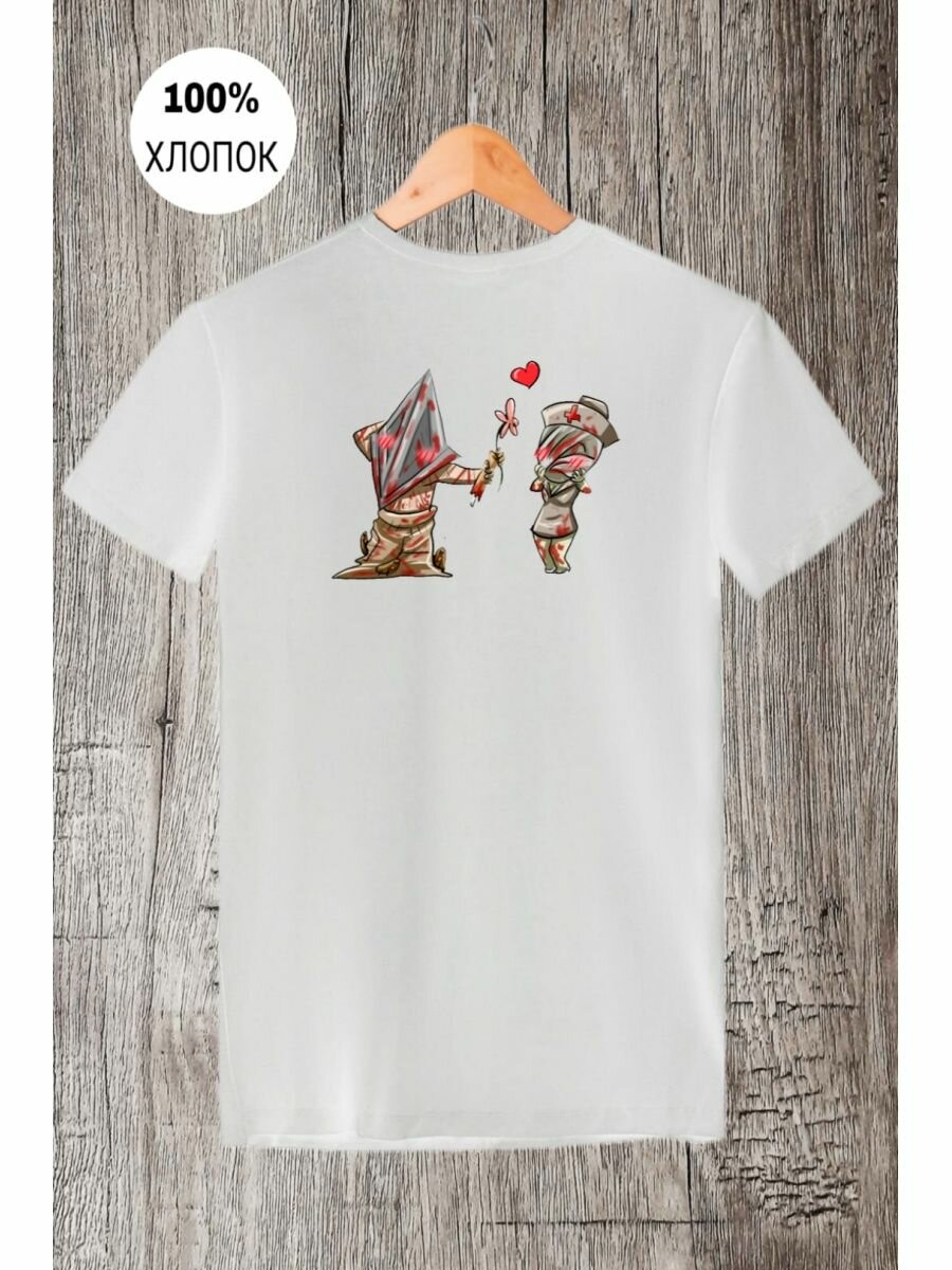 Футболка сайлент хилл пирамидоголовый silent