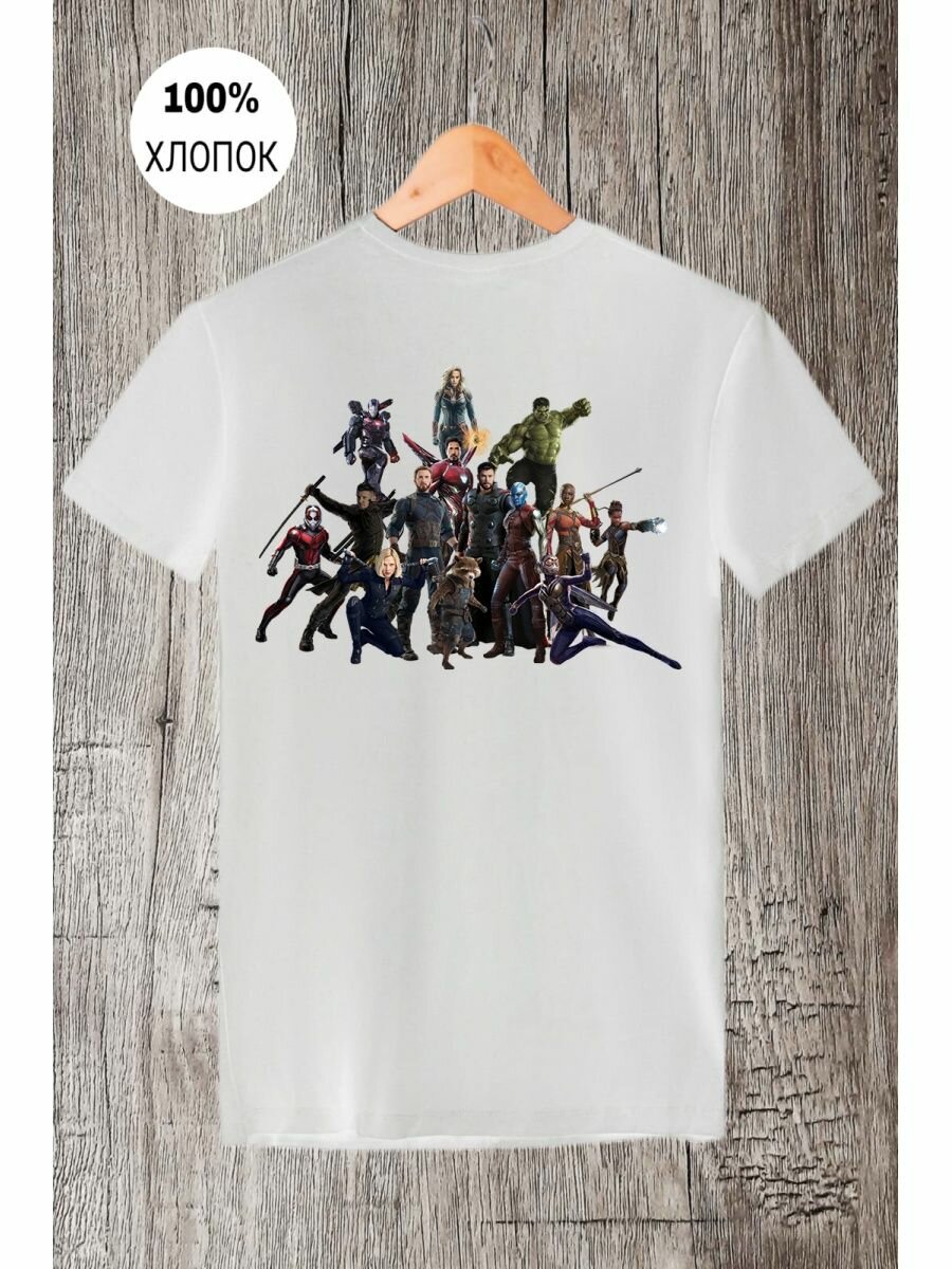 Футболка герои марвел marwel супергерои