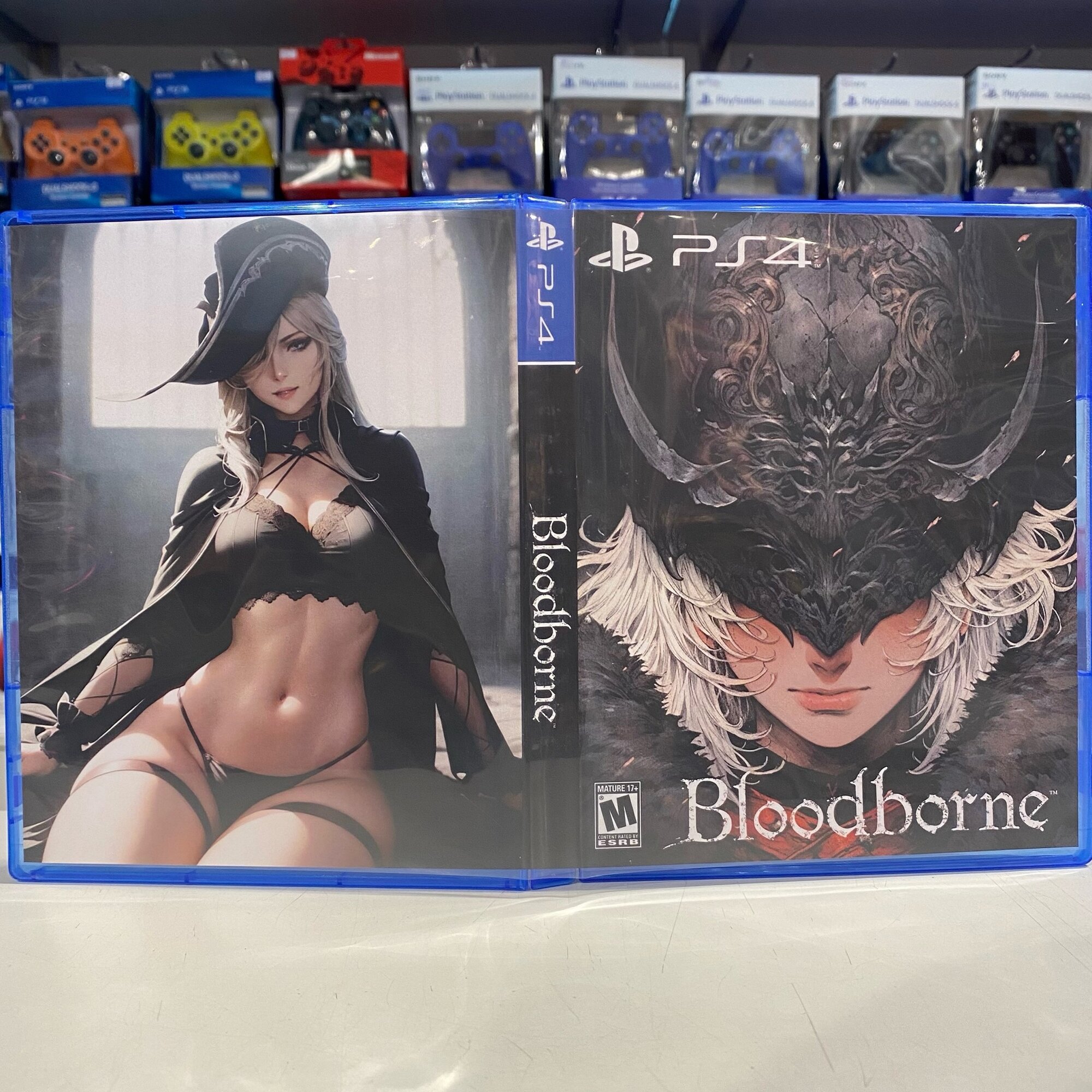 Эксклюзивная обложка PS4 для Bloodborne №10