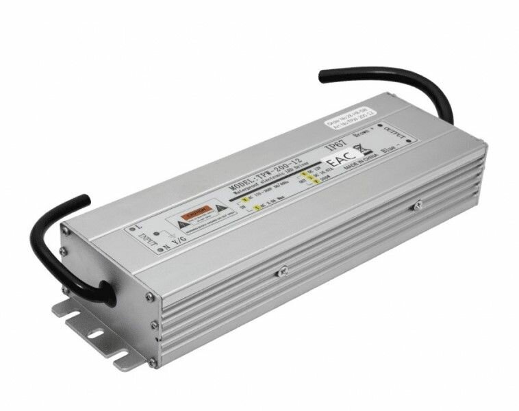 SWG Блок питания светодиодной ленты влагозащитный TPW-200-12, 200W, 12 V