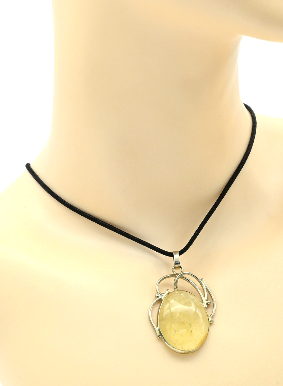 Подвеска, цитрин