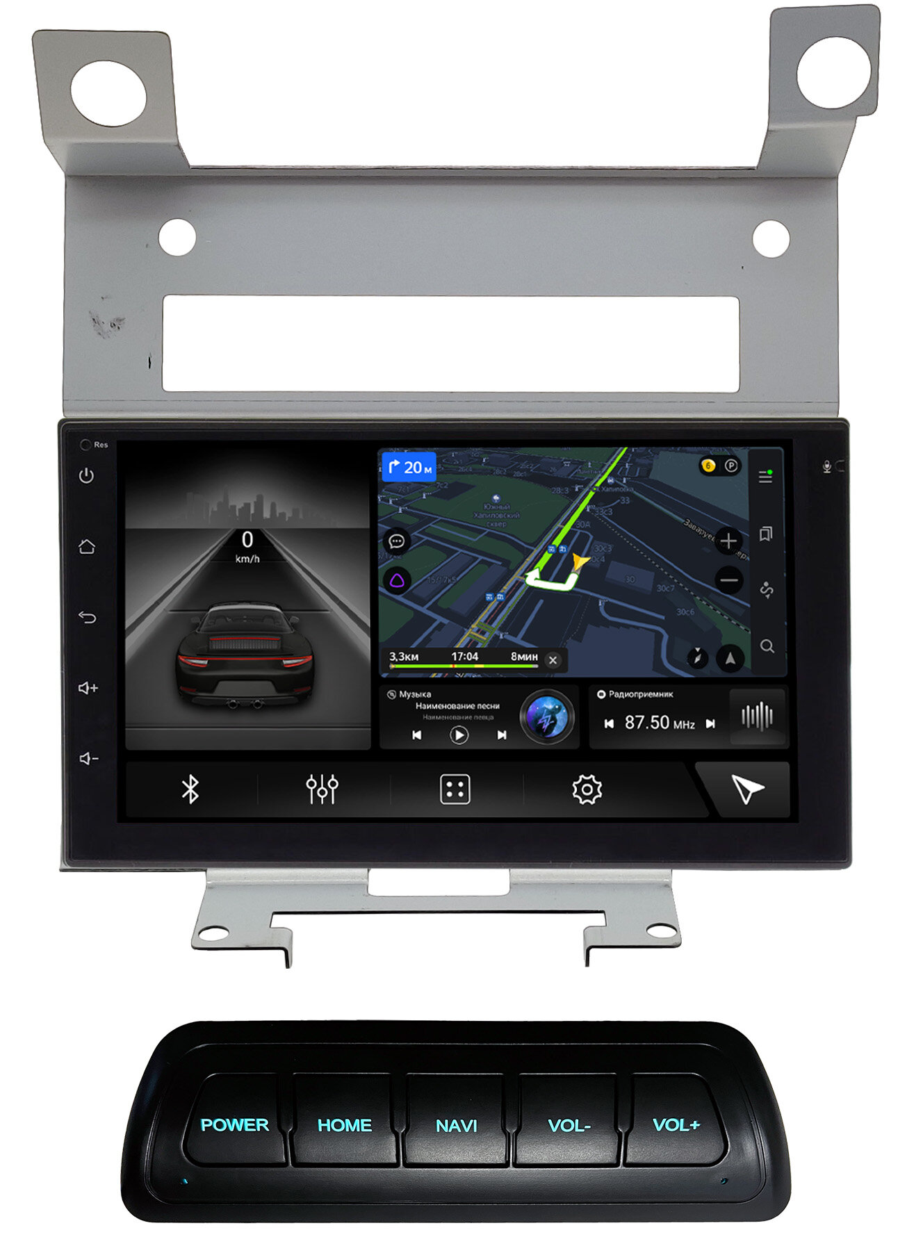 Штатная магнитола Land Rover Freelander 2 2006-2012 Canbox Logic-i3 5731-RP-6591-498 Android 11 (4G-SIM, 6/128, DSP, QLed, 360)