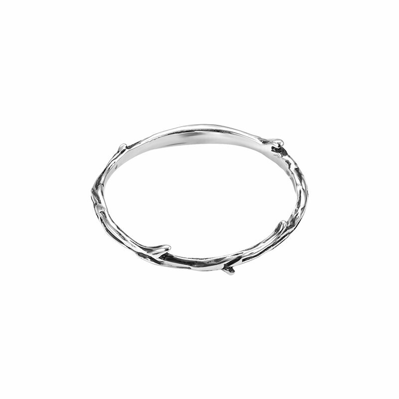 Кольцо, серебро, 925 проба, чернение