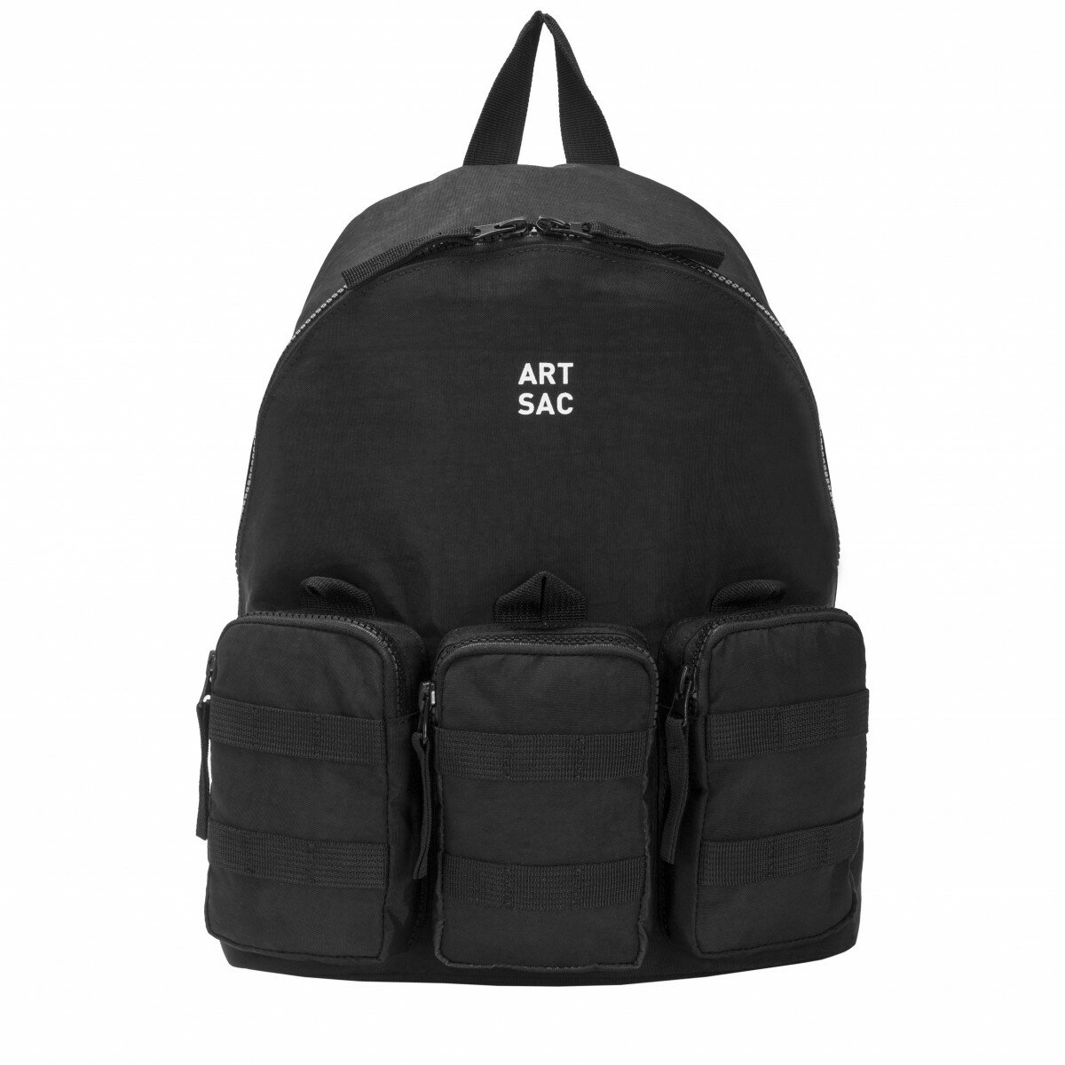 Рюкзак из легкого нейлона Artsac Jakson Triple M Black (Черный)
