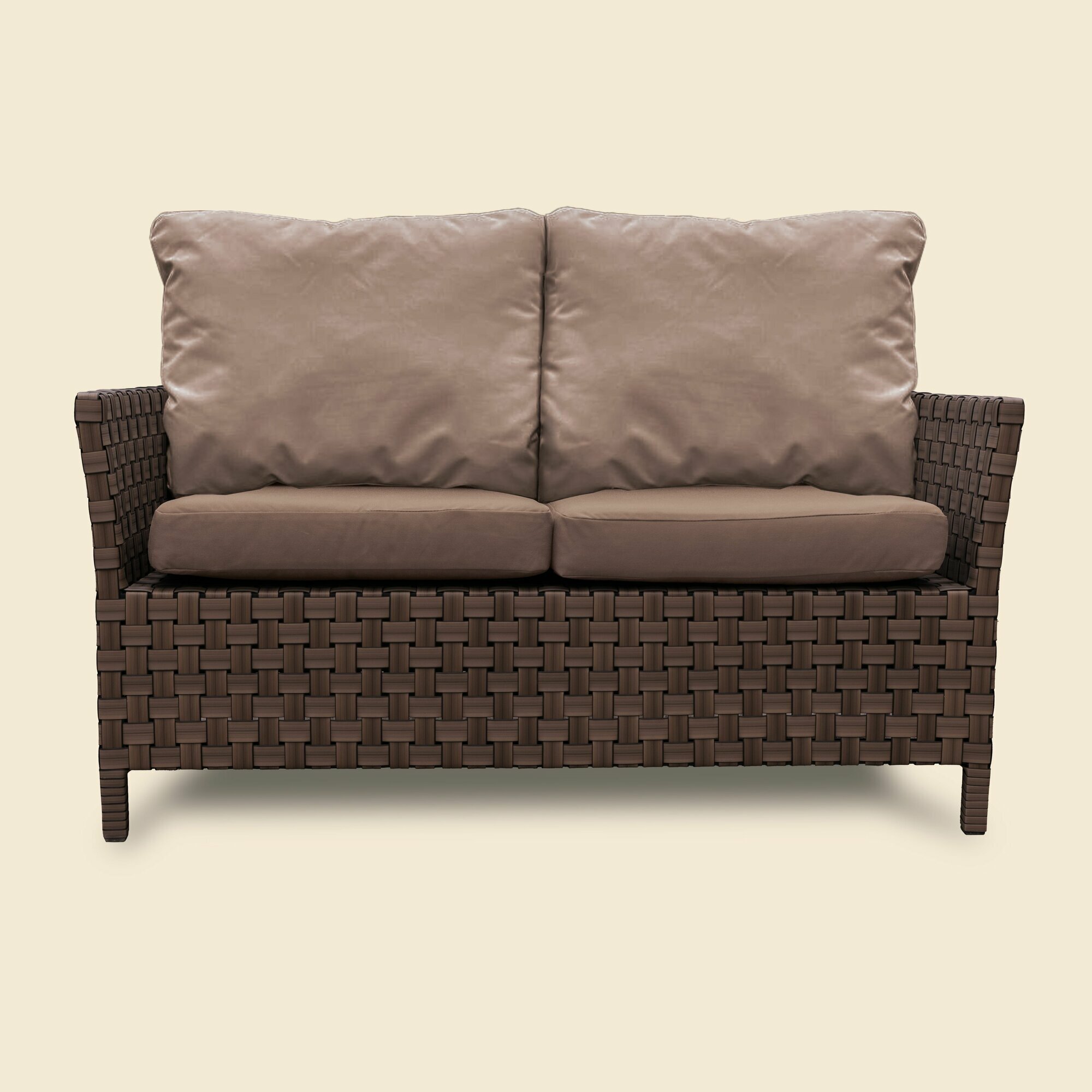 Диван плетеный из ротанга 2-х местный STILO