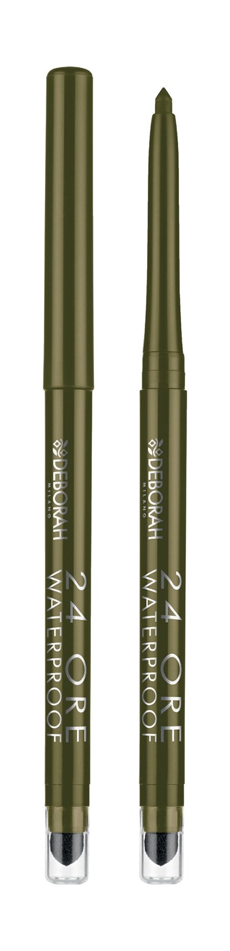 DEBORAH MILANO Карандаш для глаз автоматический 24 Ore Waterproof Eye Pencil, 0,5 г, 05 Золотисто-зеленый