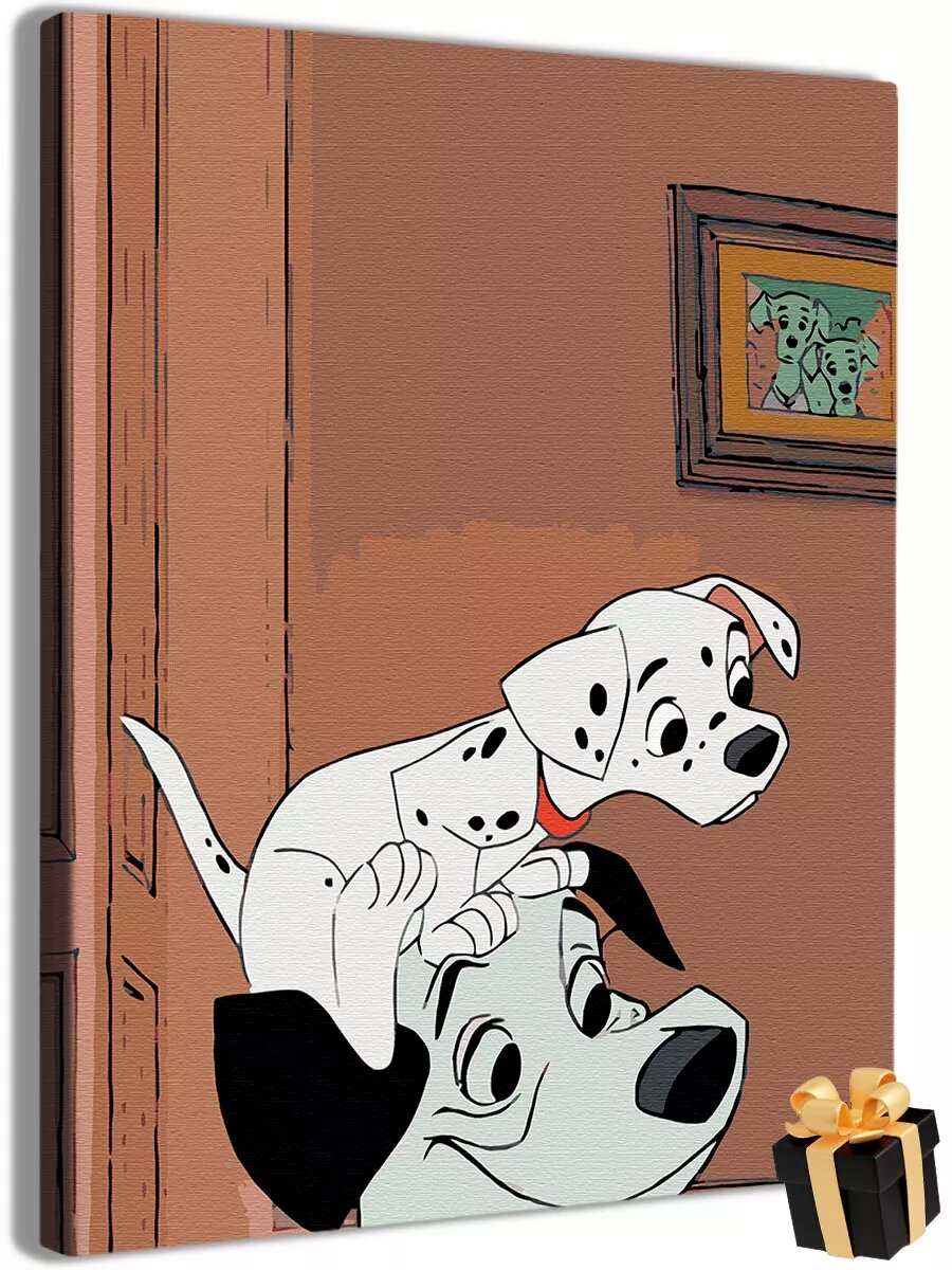 Картина по номерам 101 далматинец