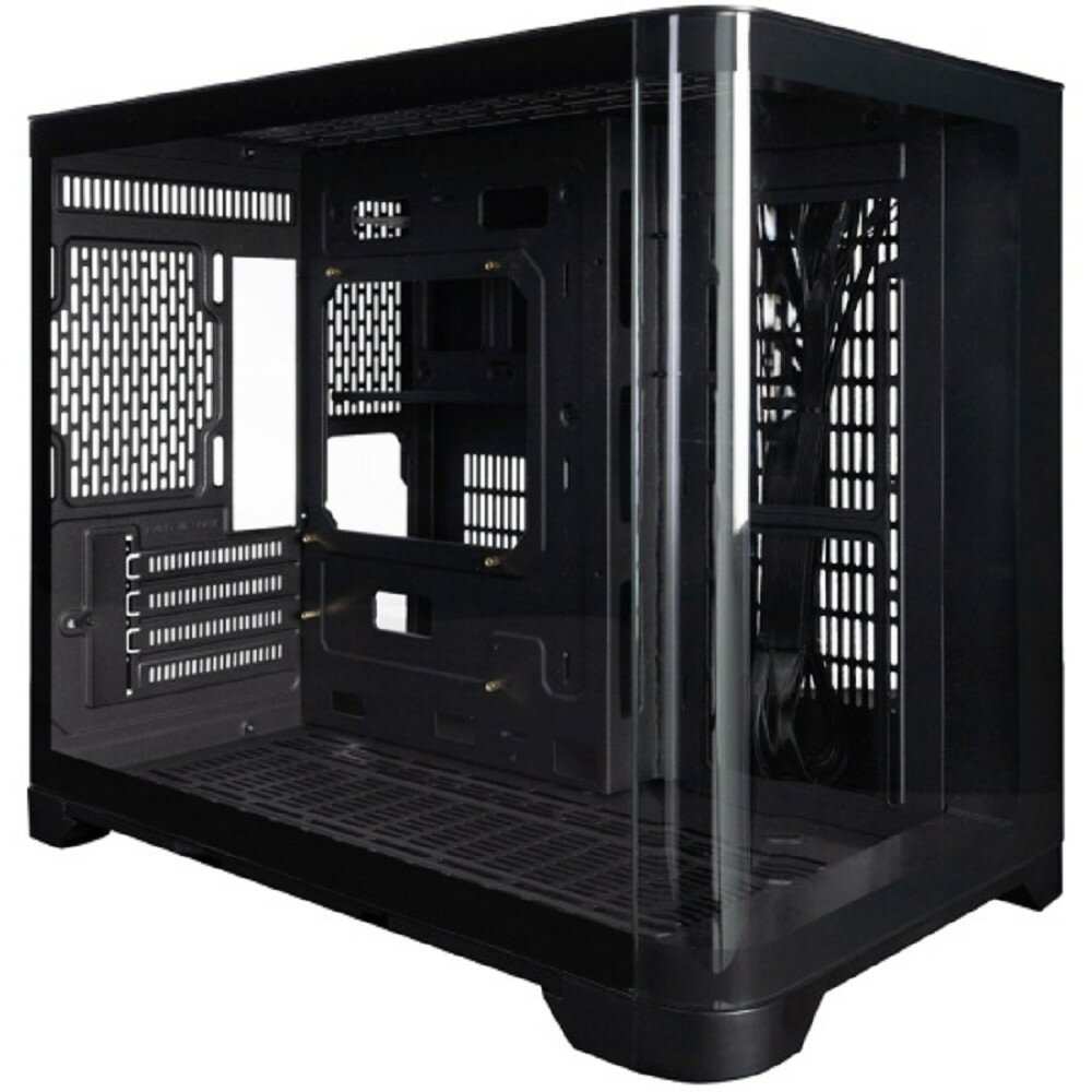 Корпус 1STPLAYER UVIEW UV6 ( UV6-BK ) Mini-Tower, Micro-ATX, Mini-ITX, черный