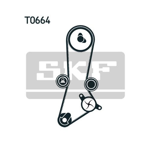 Ремнь ГРМ ремкомплект для автомобиля, SKF VKMA 95660 (1 шт.)