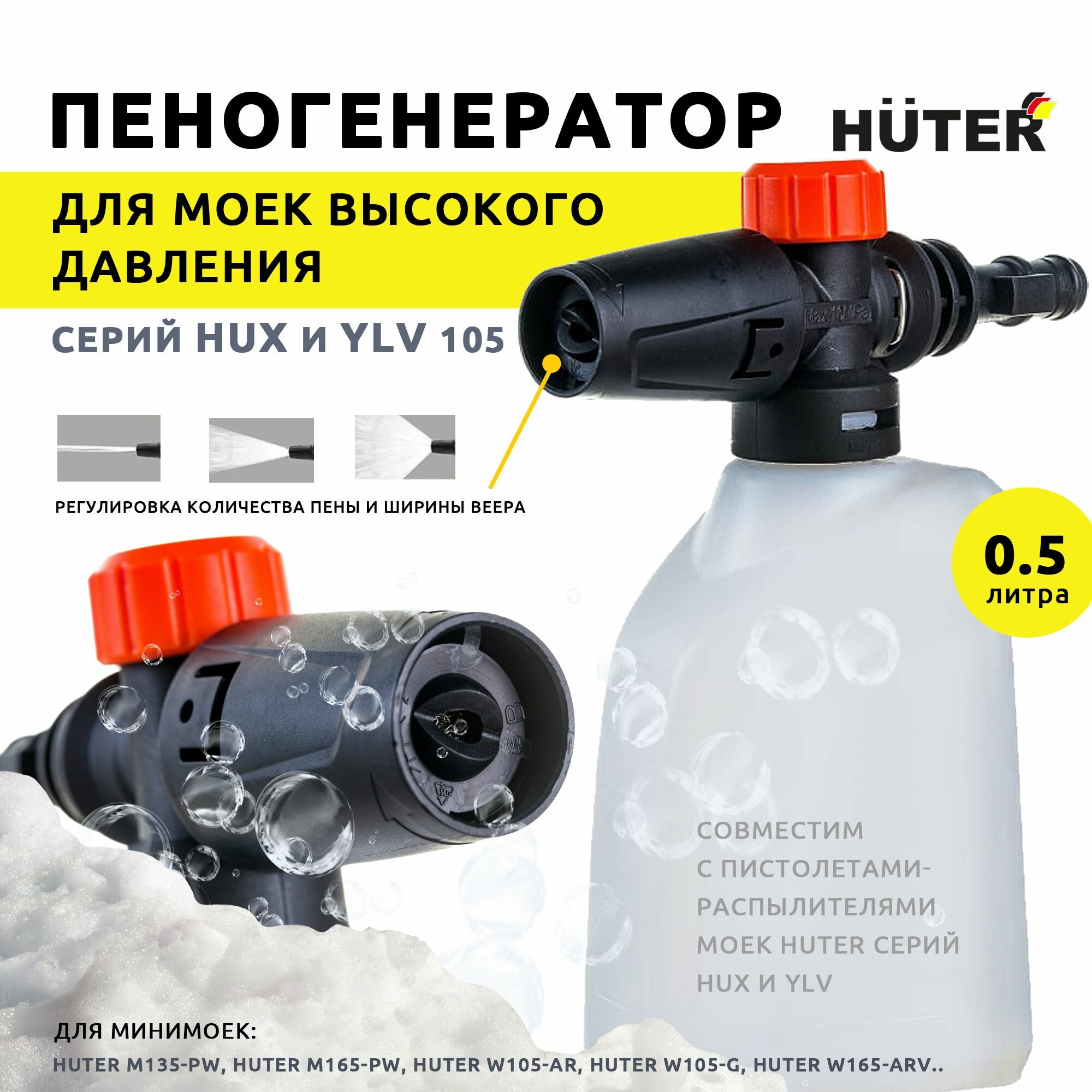Пеногенератор для моек высокого давления Huter YL