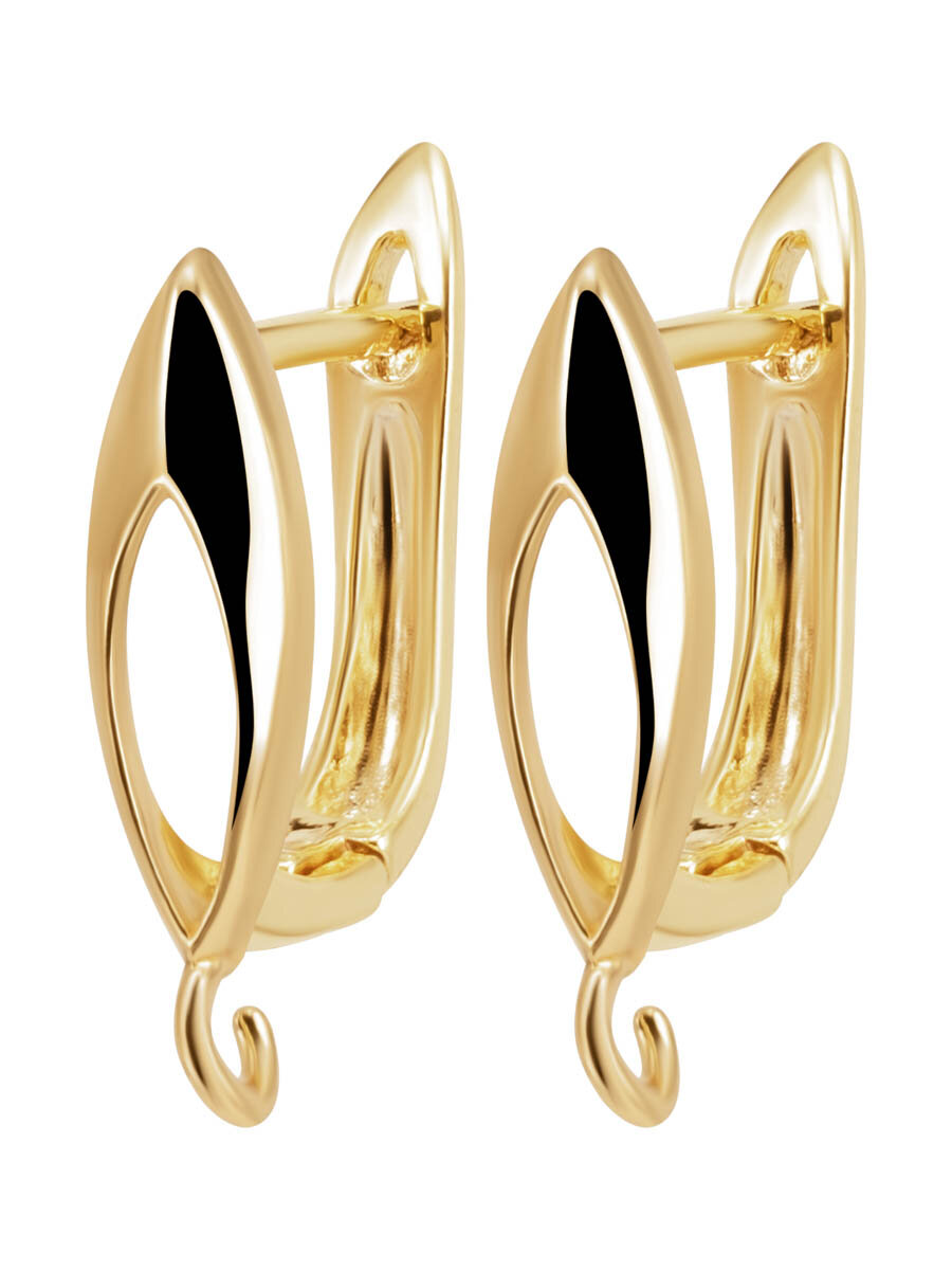 Швензы, основа для сережек, OTOKODESIGN, бижутерный сплав, золотистый, женский, 32-20021