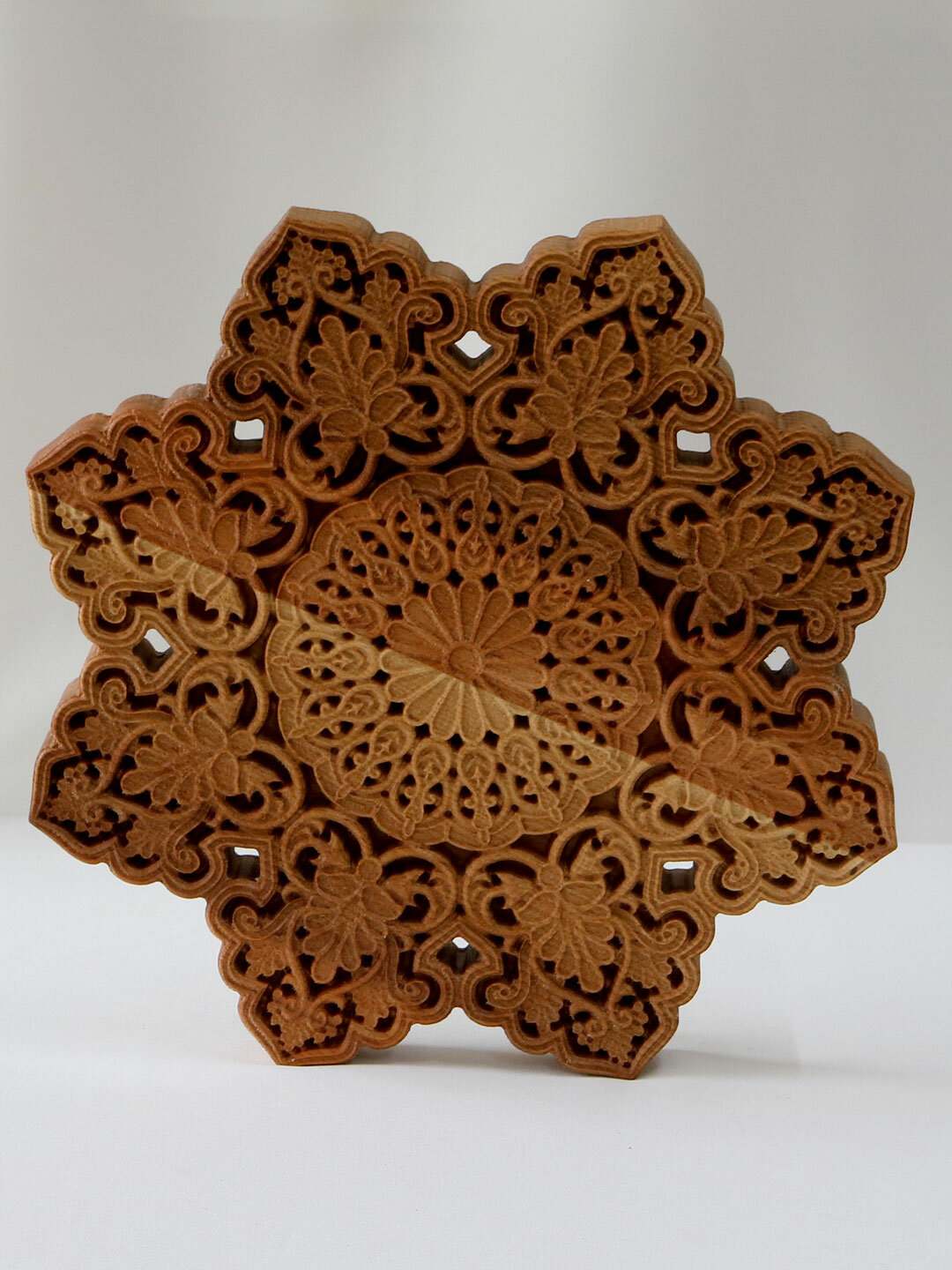 Мандала из ценных пород дерева, для достатка в доме BOGATAstudio Панно на стену декоративное