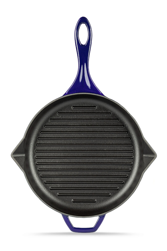 Круглая сковорода-гриль HS Y GTV 28 PARLIAMENT BLUE