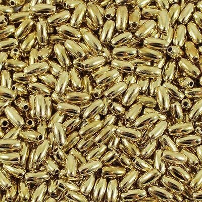 Бусины для рукоделия "рис" 3*6мм/200 гр./золотистый