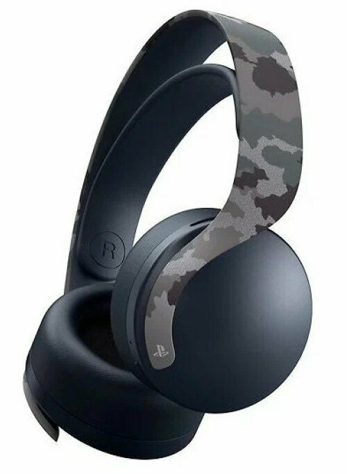 Наушники Sony PS5 Pulse 3D, серый камуфляж