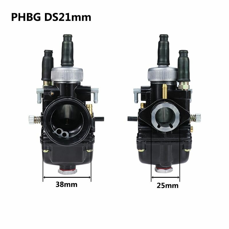 Карбюратор для мотоциклов PHBG DS21MM для 2-тактного двигателя 50-100cc