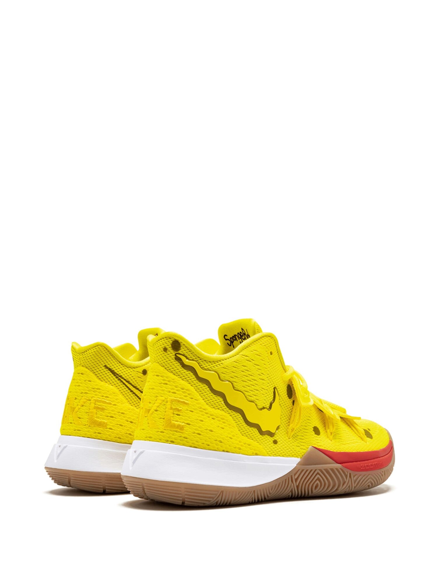 Кроссовки NIKE Kyrie 5 SBSP, размер 11.5 US, светло-желтый — фото 1