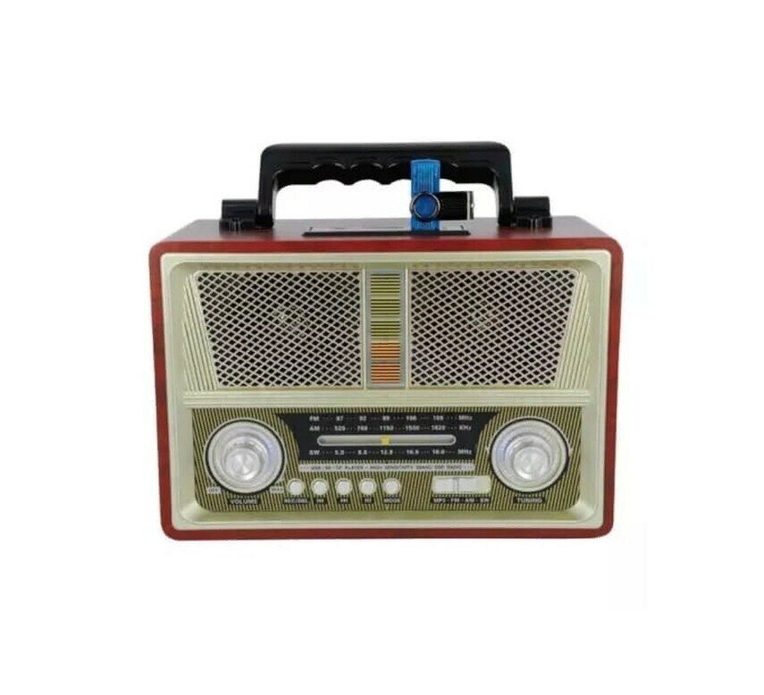 Радиоприемник Kemai MD-1802BT Bluetooth Стерео Ретро (золотистый)