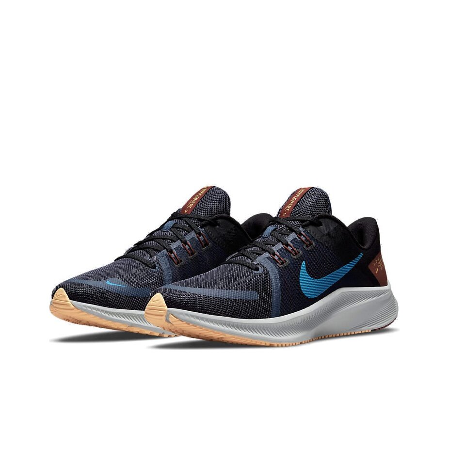 Кроссовки NIKE Quest 4, размер EU 45 стопа (29CM), черный/синий — фото 1