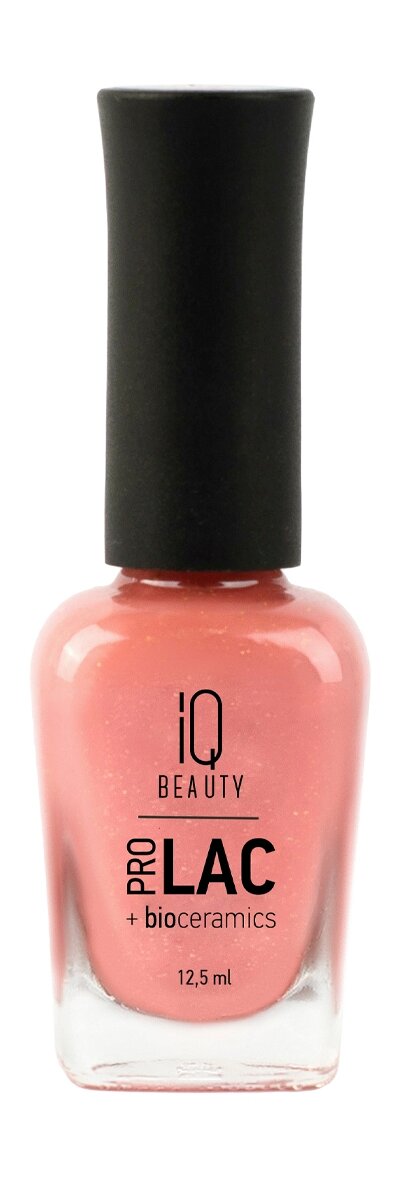 IQ BEAUTY Лак для ногтей укрепляющий с биокерамикой PROLAC+bioceramics, 12,5 мл, 091