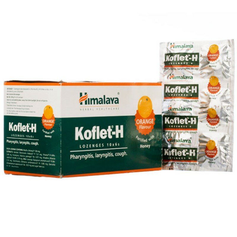 Кофлет Апельсин Хималая (Koflet-H Orange Himalaya), 6 штук