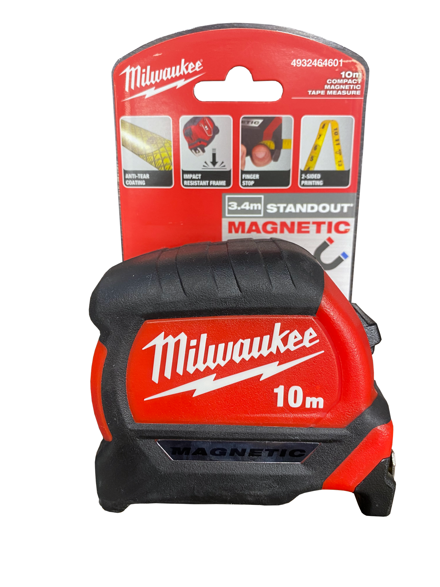 Магнитная рулетка Milwaukee GEN III 10м*27мм 4932464601