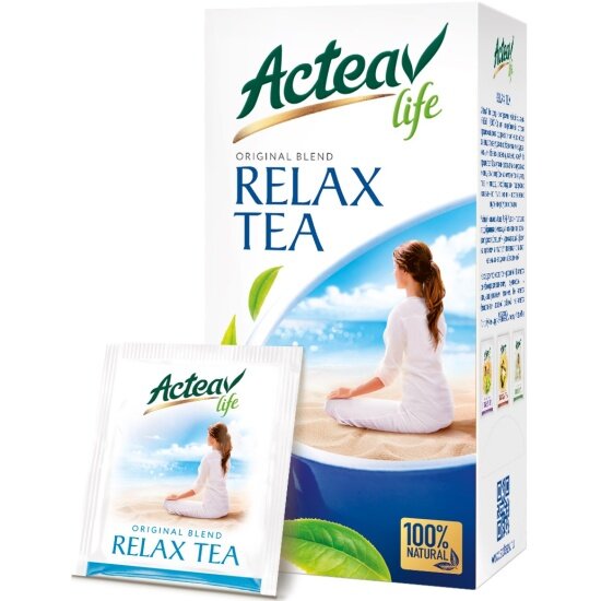 Чайный напиток Hyleys ароматизированный Хэйлис () «Актив Лайф Релакс» 25 пакетиков