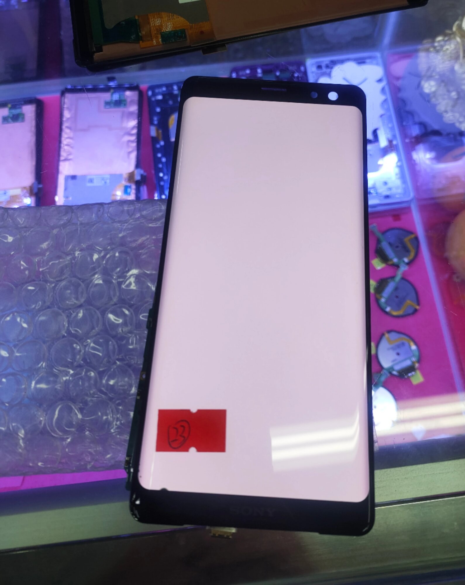 ЖК-дисплей с сенсорным экраном 6,0 дюйма Amoled для SONY Xperia XZ3, дигитайзер H9436 H8416 H9493, ЖК-дисплей с маленькой точкой