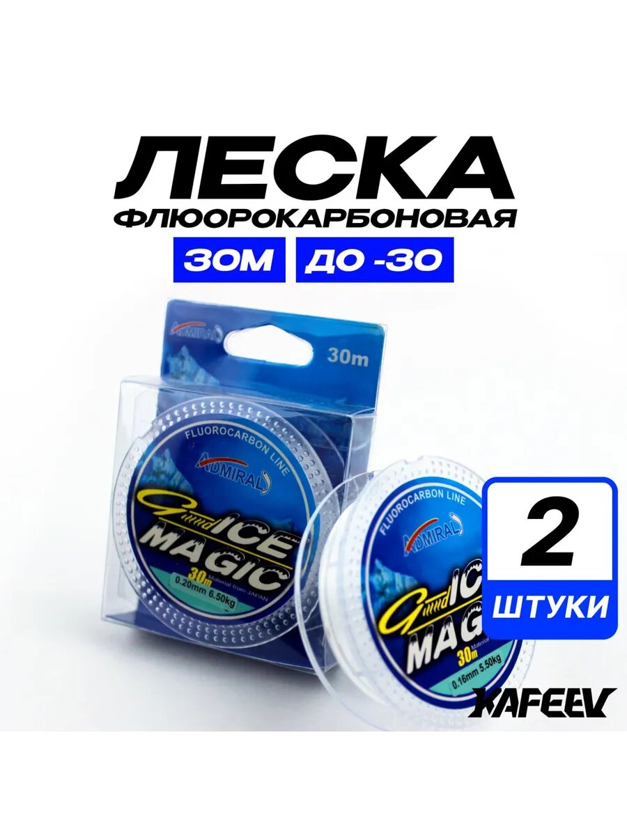 Леска для зимней рыбалки Ice Magic