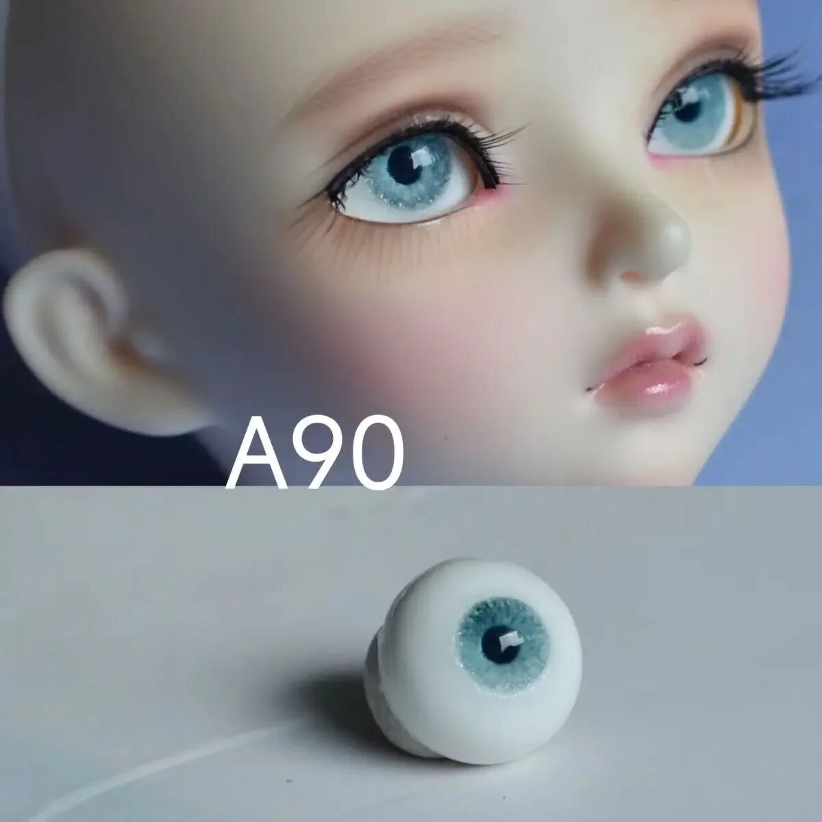 Гипсовые глаза для кукол BJD 8/10/12/14/16/18 мм