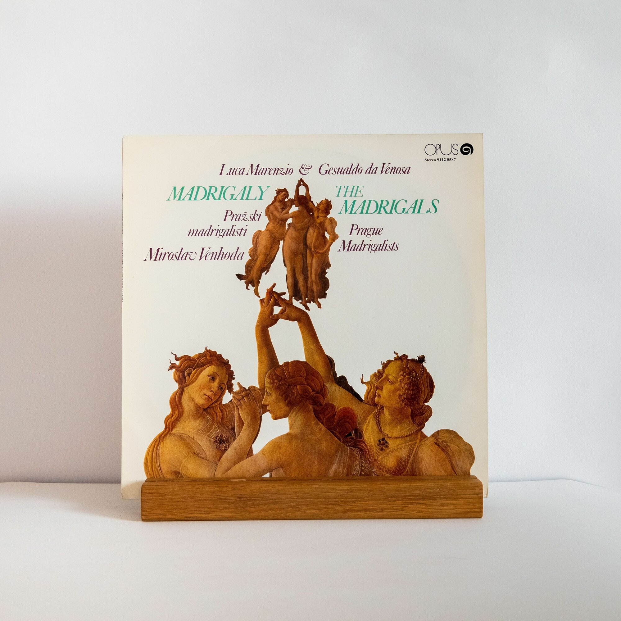 Лука Маренцио, Карло Джезуальдо - Мадригалы / виниловая пластинка LP NM