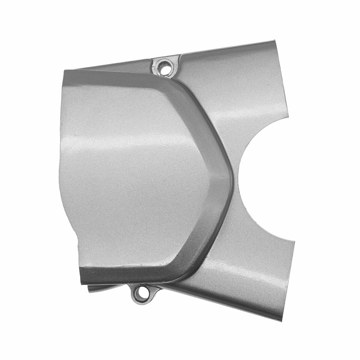 Крышка левого картера (ведущей звезды) Alpha, цвет черный, для мототехники