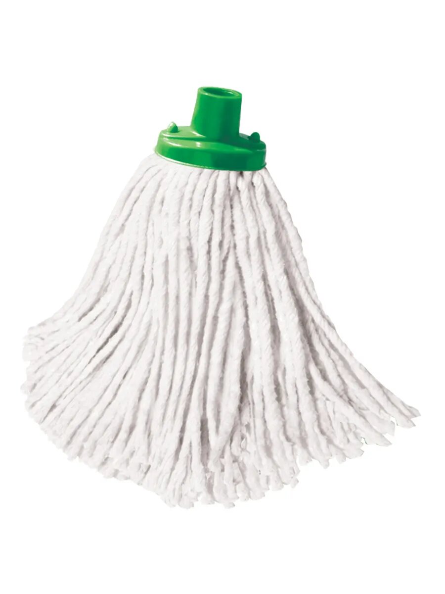 Насадка МОП веревочная для швабры, крепление еврорезьба, хлопок, ворс 28 см, 250 г, YORK "XXL"