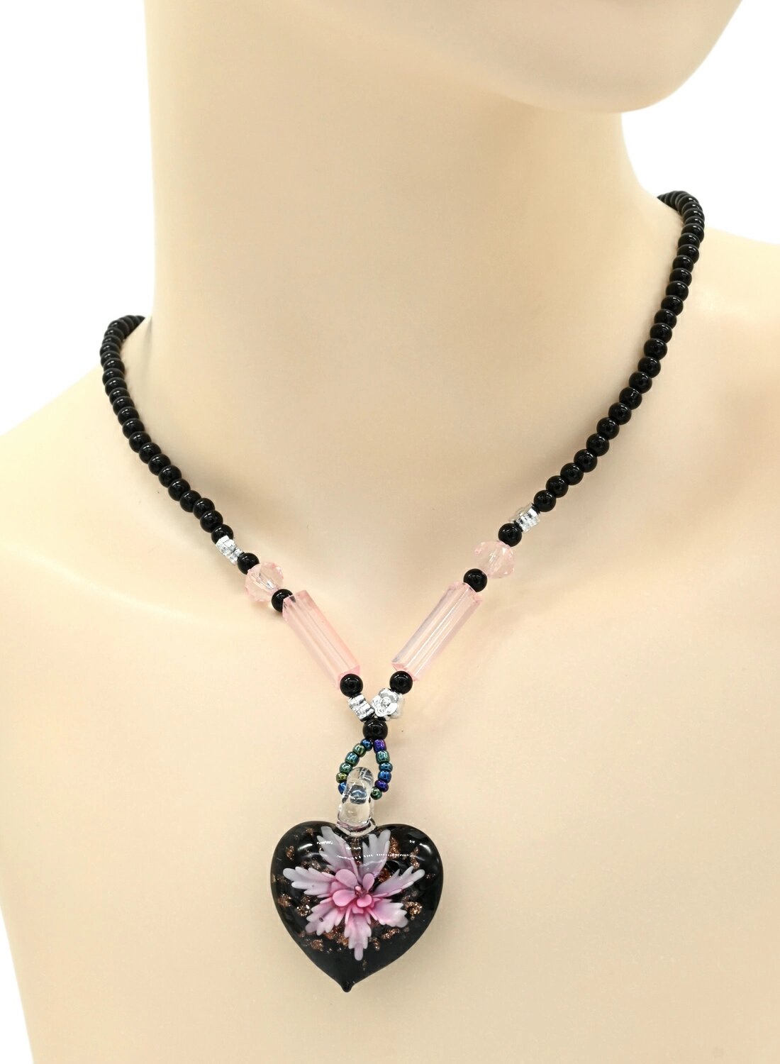 Бусы, муранское стекло